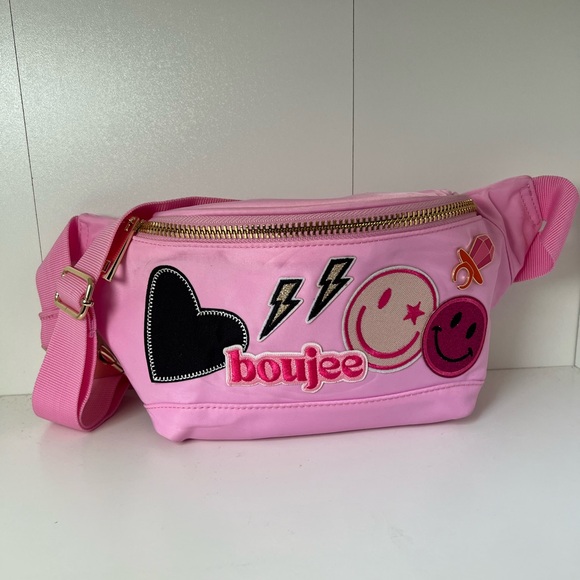 Bags | Custom Patchwork Bum Bag Boujee | Poshmark